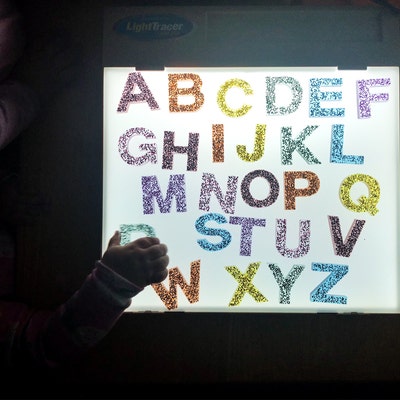 Pink Neutral Alphabet and Number Set - Etsy