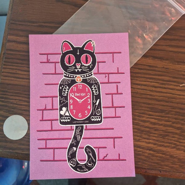 Neon Bones 8 X 10 Art Print Graphic Pink Illustration Punk Feminist ...