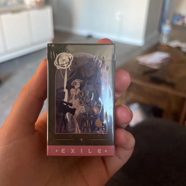 Exile Tarot by Chun Wei Huan RWS Dual Designs Bittersweet Journey of Growth Identity Building ...