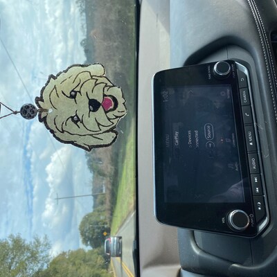Goldendoodle Car Freshie Car Air Freshener - Etsy
