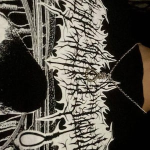 Razor Blade Silver Necklace & Pendent Emo Goth Cool Fashion Rock Tattoo ...