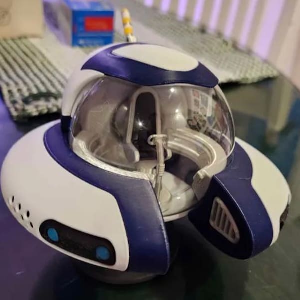 Cyclops From Subnautica - 3D Printed Model With Visible Interior ...