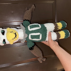 Philadelphia Phillies Phanatic Inspired Learn How to Crochet Amigurumi ...