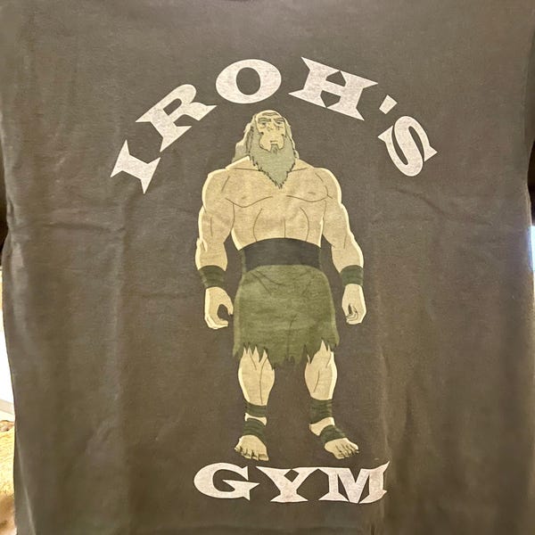 Avatar Iroh Gym Avatar Shirt, Avatar the Last Airbender Uncle Iroh ...