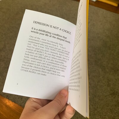 DEPRESSION Ain't the Sads: A Zine About Mental Health - Etsy