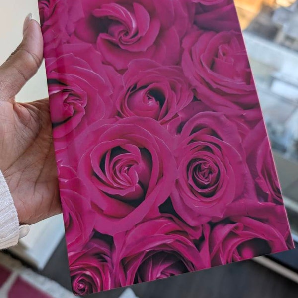 White Lotus Journal 6x8 Sacred Lotus Flower Journal White Lotus ...