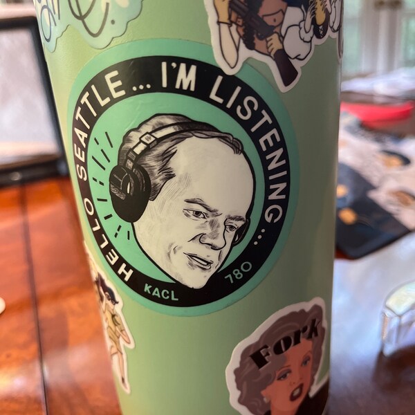 Frasier Crane - 3" Sticker | the Dr. Frasier Crane Show Vinyl ...