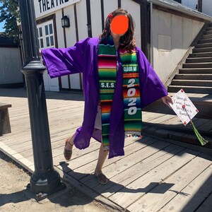 Graduation Sarape Sash vinyl - Etsy