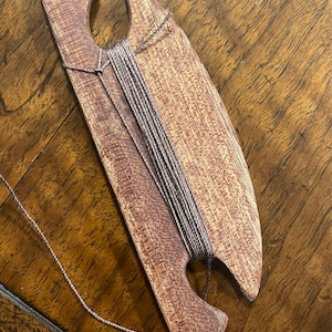 Set of 2 Shuttles Netting Shuttle Horn Beam Wood Weaving | Etsy