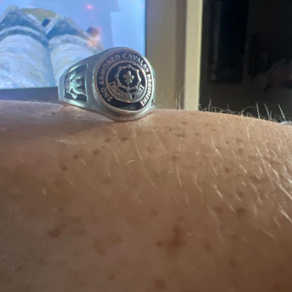 16TH Military Police Brigade Insignia Ring MP Service Ring Military ...