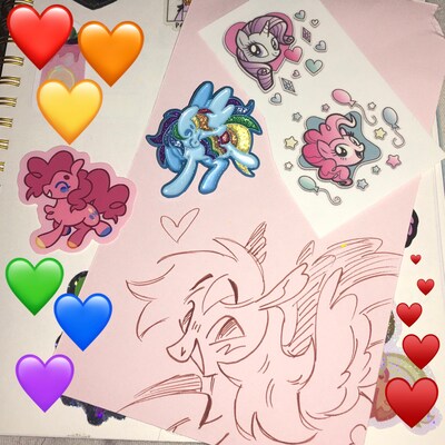 Chrysalis / Cadence MLP Vinyl Glitter Sticker OR Matte - Etsy