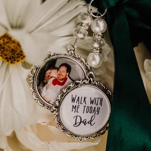 Memory Memorial Heaven Charm Bridal Bouquet Walk With Me - Etsy