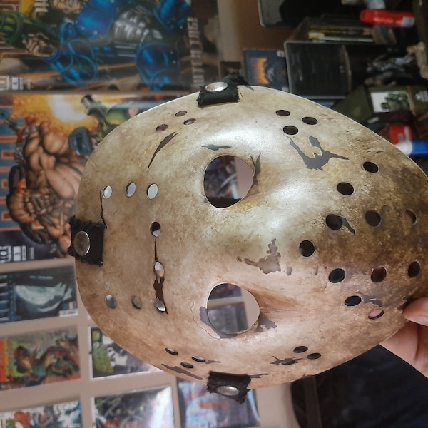 Never Hike Alone Ghost Jason Hockey Mask - Friday the 13th - Etsy