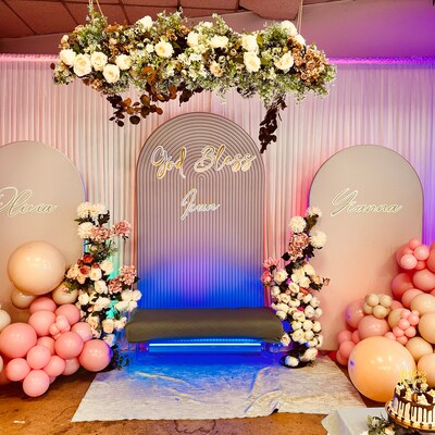 Bear Baby Shower Arch Backdrop We Can Bearly Wait Party Arch - Etsy