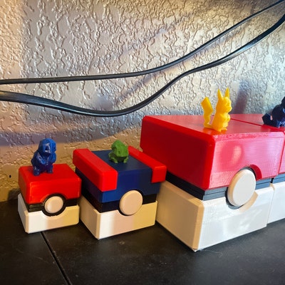 Nintendo 3DS DS Game Cartridge Holder Pokemon Inspired Free ...