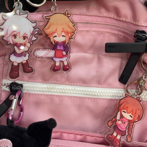 Yume Nikki Acrylic Keychains / Madotsuki Keychain / Yume 2kki Urotsuki ...