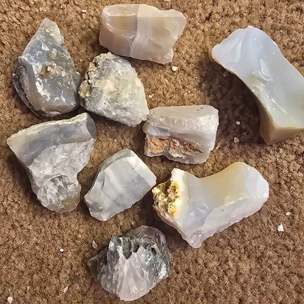 Polychrome Desert Jasper | Large Rough Jasper Rock for Tumbling | Size ...