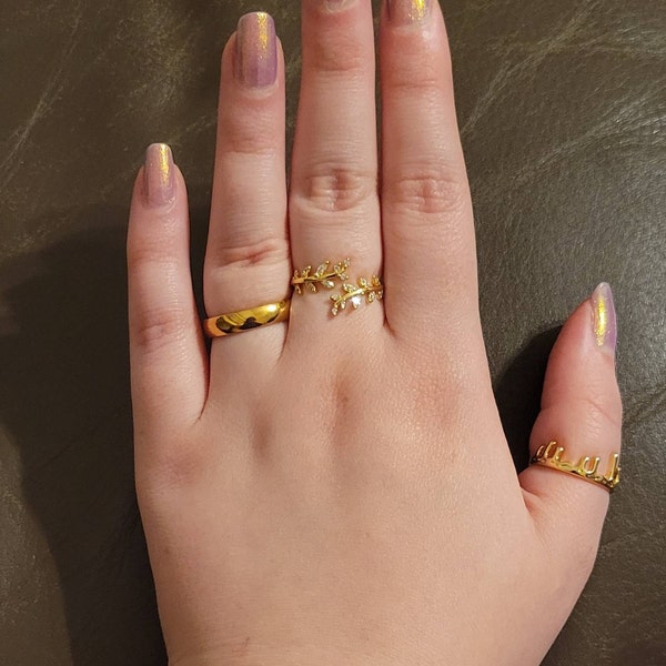 Silver Fish Thin Band Ring, Swimming Fish Band Ring, Fish Ring, Sea ...