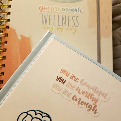 Self Love Sticker, Positive Affirmation, Affirmation Sticker, Self Gift ...