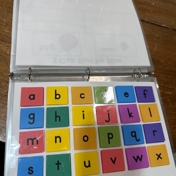 Kindergarten-1st Grade Learning Binder Ages 5-7 - Etsy