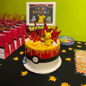 Pikachu Confetti Pokemon Party Decorations Video Game Party - Etsy