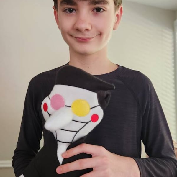 Deltarune Spamton Plush, Unofficial Handmade, Video Game - Etsy