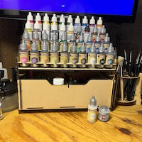 28 Bottle Testor Createfx Paint Rack - Etsy Canada