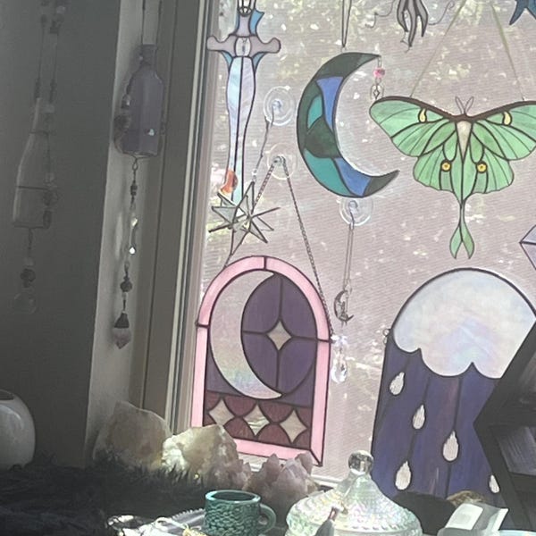 Guiding Star X2 Stained Glass Pattern, Cricut Pattern, DIY Stained ...