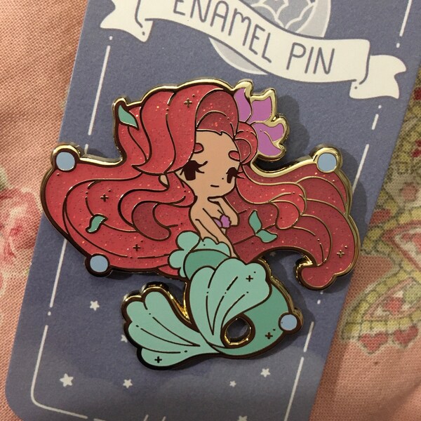 Sea Princess Pin - Etsy