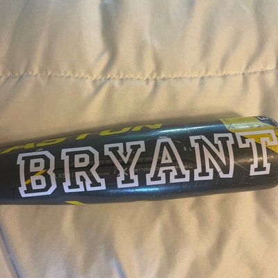Custom Baseball Bat Decal, Name Decal, Baseball Decal, Baseball Bat ...