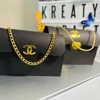 Quilted Handbag Bag Gift Box 3d Cut File for Paper Craft No Scoring ...