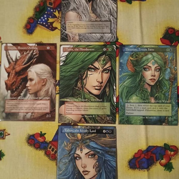 Terror of the Peaks MTG Custom Cards, Commander Alternate Art Magic MTG ...