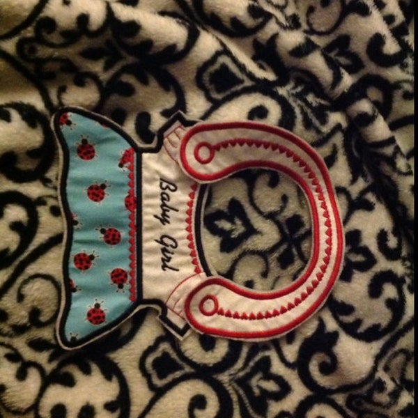 Completely Made in the Hoop Baby Bibs (5X 7 Hoop) Machine Embroidery ...