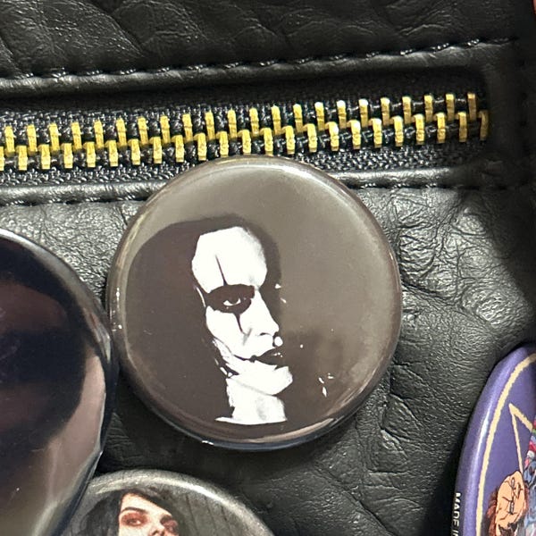 Horror Halloween Pins 1.25" Pinback Buttons - Etsy