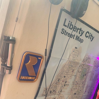 Revised Rareware Video Game Logo Sign Decoration 4.5x3in videogame ...