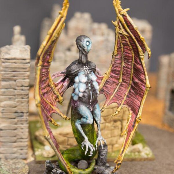 Midas, Golden Frenzy Miniature Inspired by Midra Lord of Frenzied Flame ...