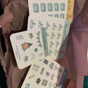 Computer Stickers/ Planner Stickers Sheet/ Desktop Icon - Etsy