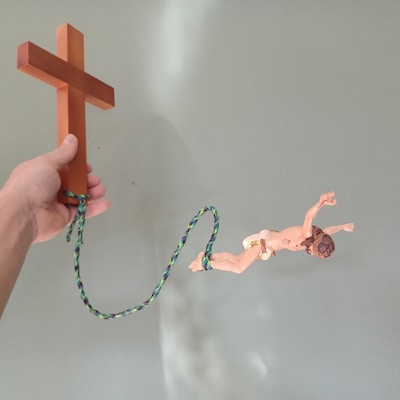 The Original Bunjesus Bungee Jumping Jesus - Etsy