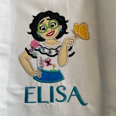 Mirabel APPLIQUE Design, Encanto APPLIQUE Design, Instant Download - Etsy