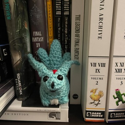Crochet Pattern Arcanist's Carbuncle final Fantasy XIV - Etsy
