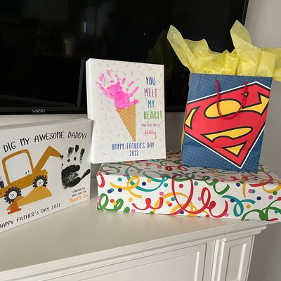 Father's Day Handprint Craft, Bee Handprint Craft, Handprint Art for ...