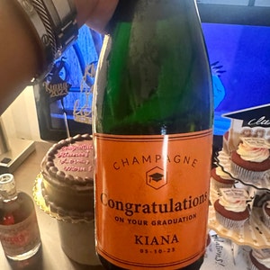 Custom Champagne Label Champagne Bottle Labels Mini - Etsy