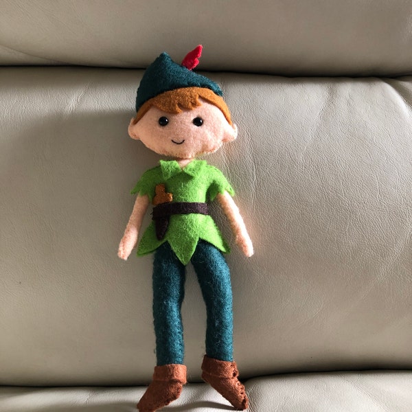 PDF Sewing Pattern to Make a Felt Fairy and a Felt Peter Pan. - Etsy