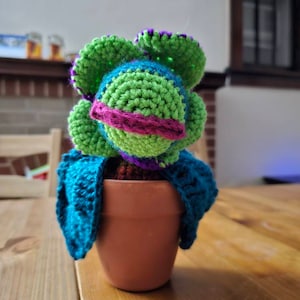 PATTERN ONLY Baby Audrey II Plant Crochet Pattern Little Shop of ...