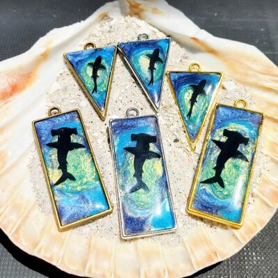 Personalized 3D Sharks Custom Resin Sheets Resin Art Supplies Resin ...