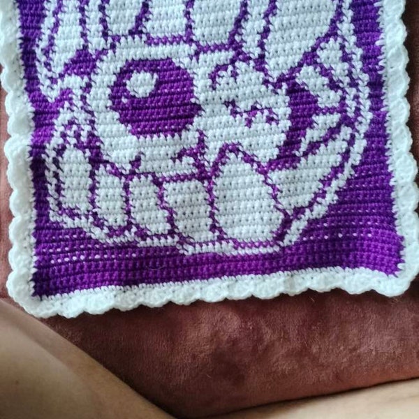 Vampire Eyeball Tapestry Crochet Pattern / Wall Hanging / Weird Art ...