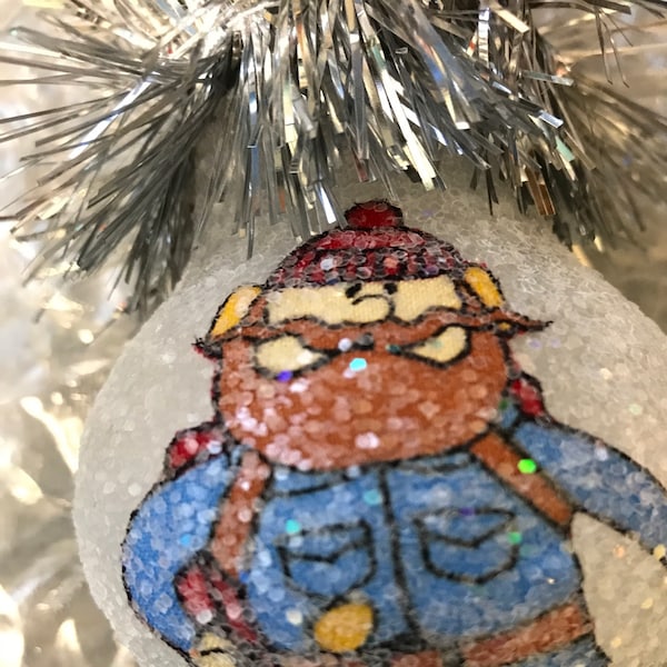 Rudolph the Red Nosed Reindeer Keepsake Lightbulb Ornament - Etsy