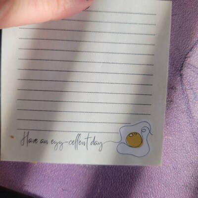 Sticky Notes 3x3 50 Sheet Count Cute Funny Memo Note Pads Stationery ...