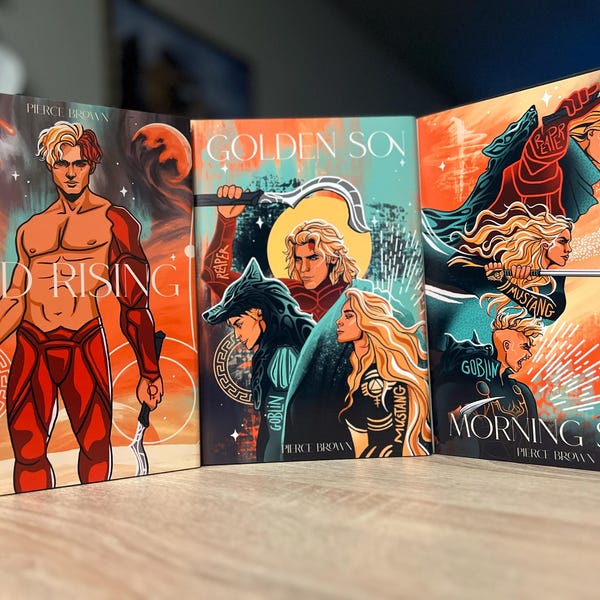 Red Rising Dust Jackets Full Set - Etsy