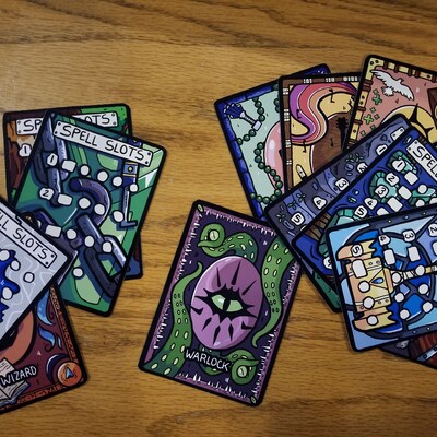 Printable Monk Blank Spell Cards Dnd 5e Full Colour Fillable PDF - Etsy